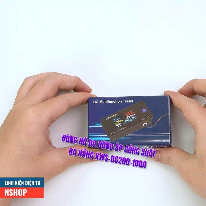 Đồng Hồ Đo Dòng Áp Công Suất đa năng KWS-DC200-100A | Lazada.vn