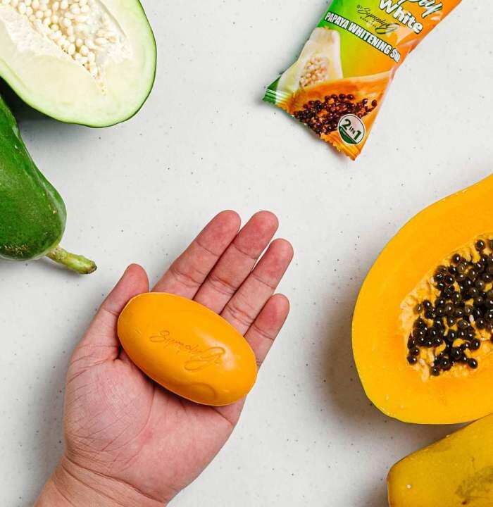 SYMPLY WHITE PAPAYA WHITENING SOAP 60g. | Lazada PH