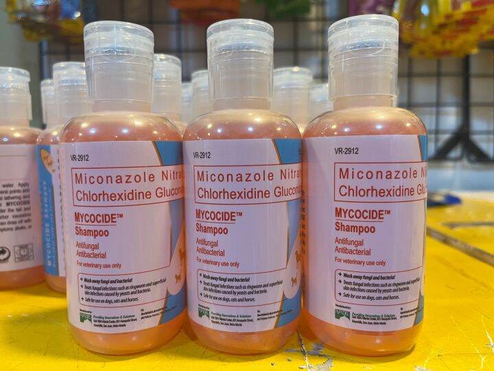 Mycocide Anti-Fungal & Antibacterial Dog&Cat Medicated Shampoo 150ml ...