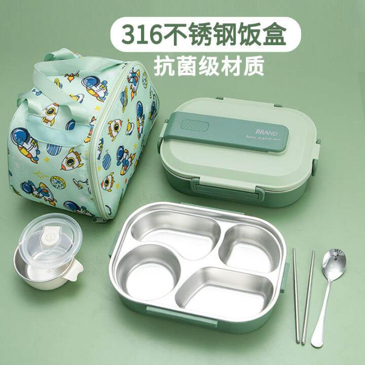316 Stainless Steel Insulated Lunch Box Only for Pupils School Lunch ...