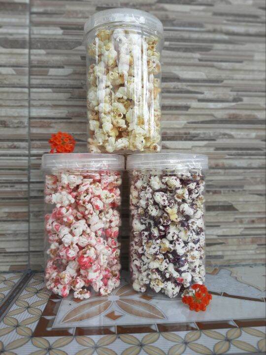 Popcorn Caramel Homemade-Jagung Popcorn Aneka Rasa 50gram dan 100gram ...
