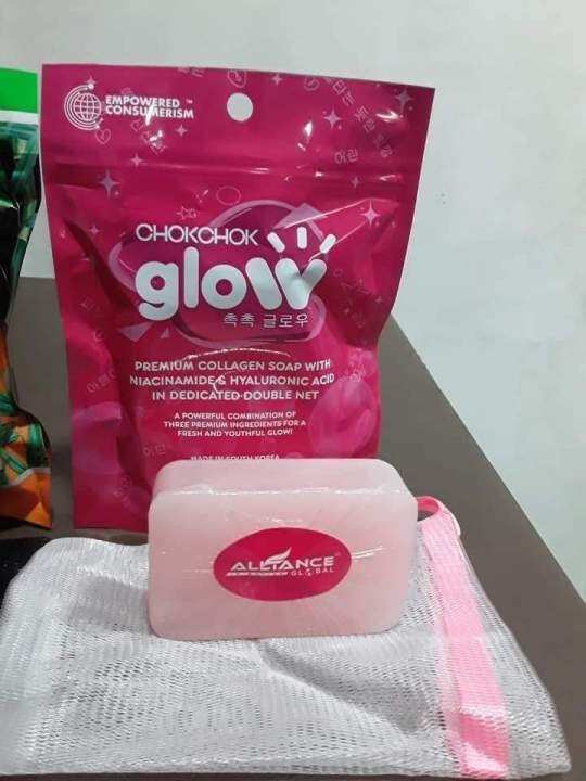 K-SOAP CHOKCHOCK GLOW KOREAN SOAP PREMIUM COLLAGEN SOAP MADE IN KOREA ...