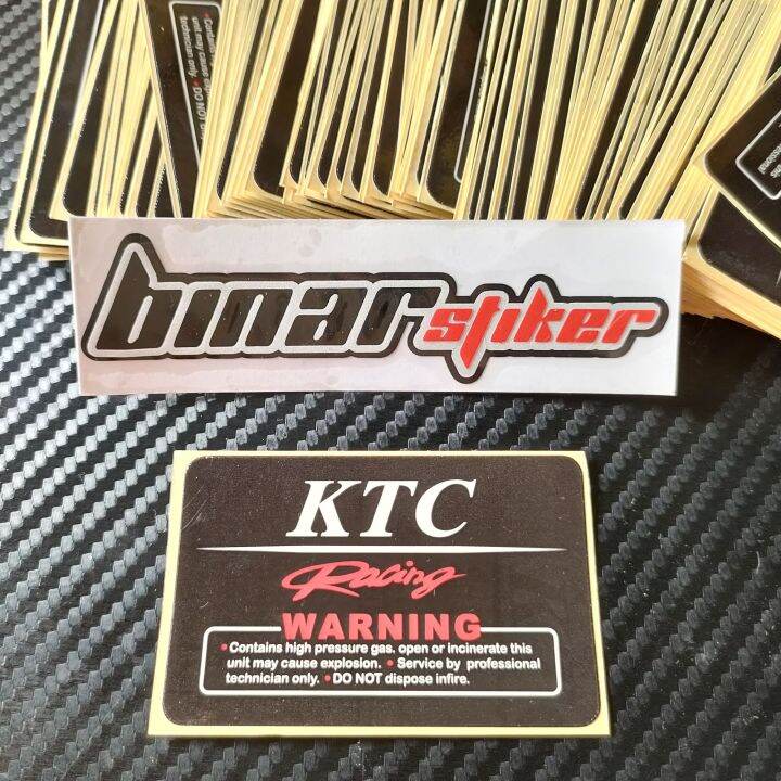 STIKER SHOCK KTC RACING | Lazada Indonesia