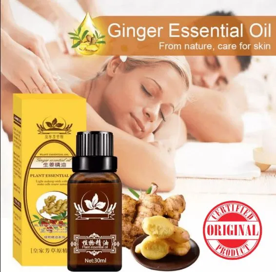 ️ Imported Essential Oil Ginger For Relaxing Whole Body Massage ...