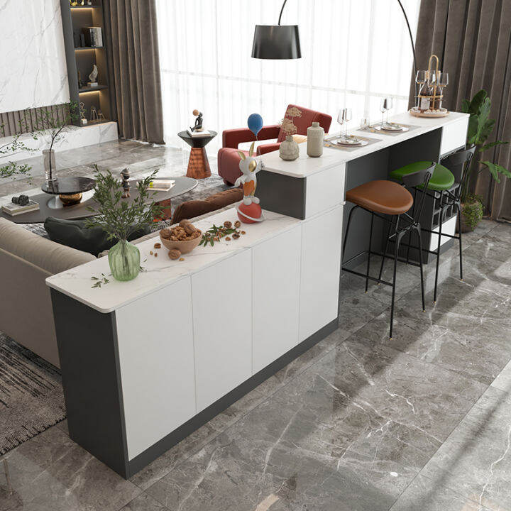 Light Luxury Living Room Bar Counter Hallway Kitchen Island Dining ...