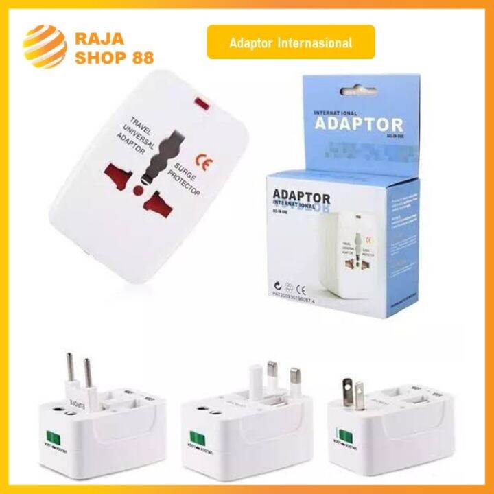 Universal Travel Adaptor Colokan Listrik Adaptor Internasional All In ...