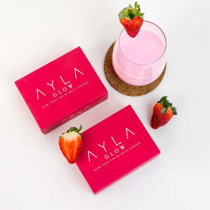 Ayla Glow Strawberry Susu | Lazada
