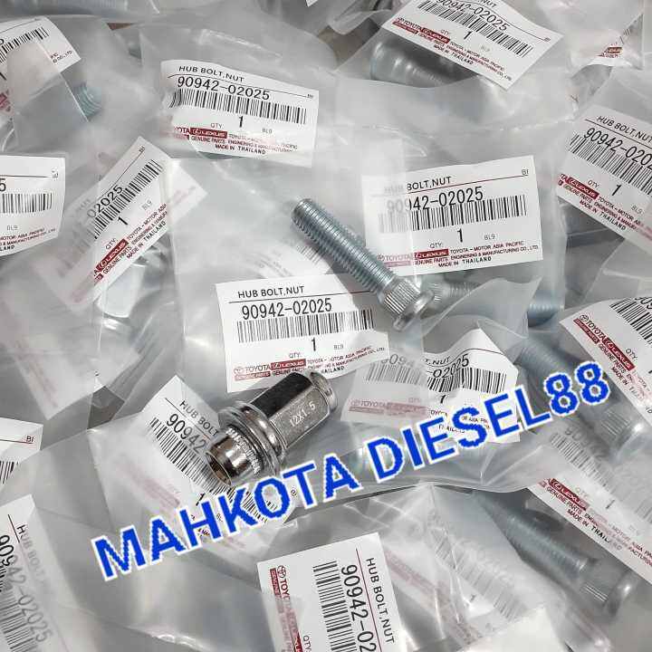 BAUT RODA MUR RACING SET INNOVA HILUX BAUT RODA SET HILUX VIGO INOVA ...