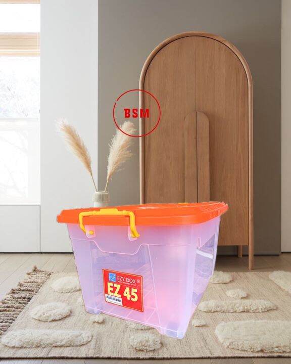 BOX CONTAINER 45 LITER KOTAK SERBAGUNA PLASTIK CUCI GUDANG | Lazada ...