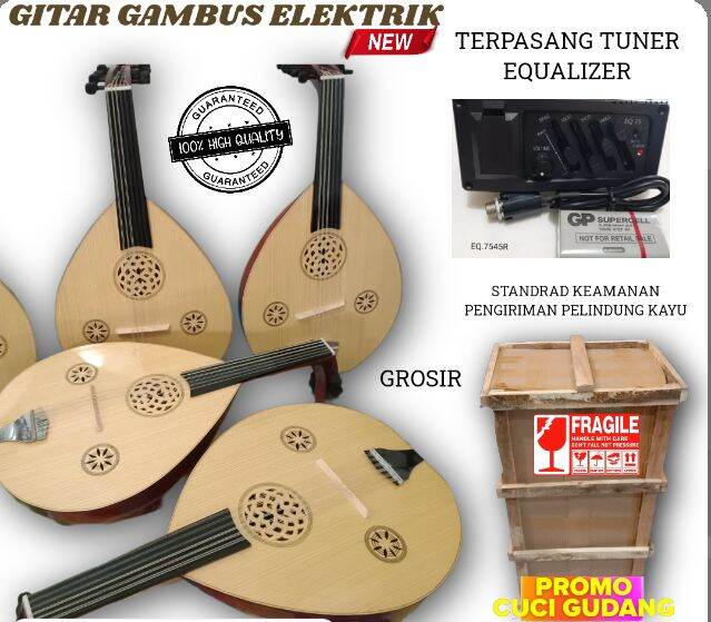 gambus elektrik modern musik tradisional khas musik islami | Lazada ...