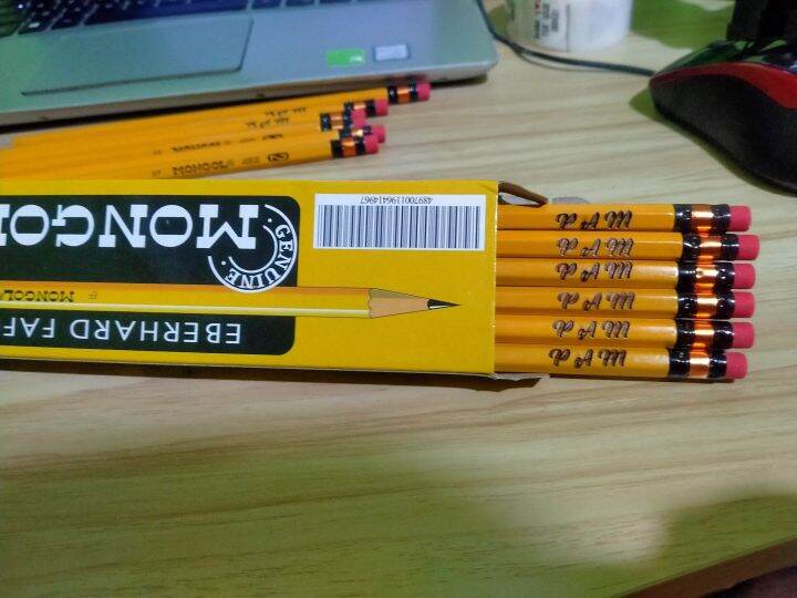 LAPIS WITH NAME ENGRAVED 12PCS per ORDER | Lazada PH