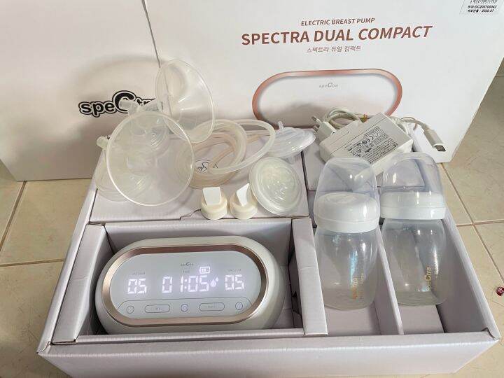 เครื่องปั้มนมมือสอง Spectra dual compact | Lazada.co.th