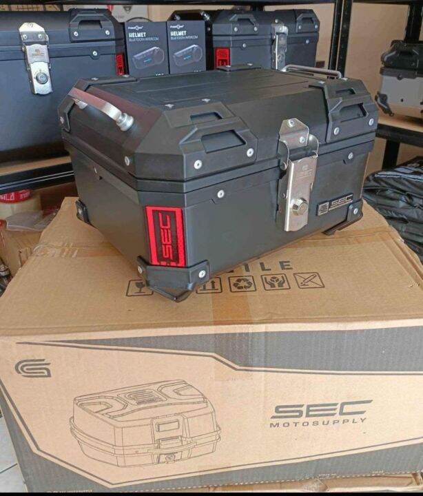 sec 23 liters kryptonite plastic topbox | Lazada PH