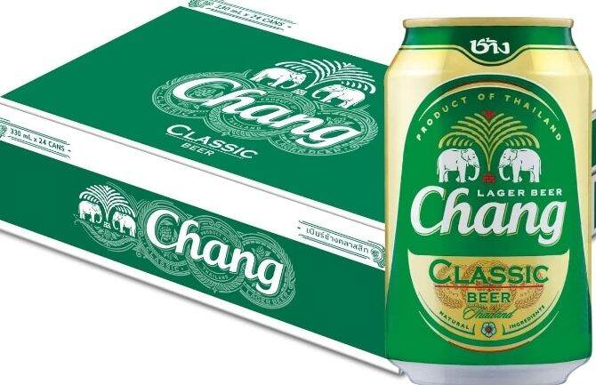 Chang Lager Beer Classic Can 330 ML x 24 pcs | Lazada PH