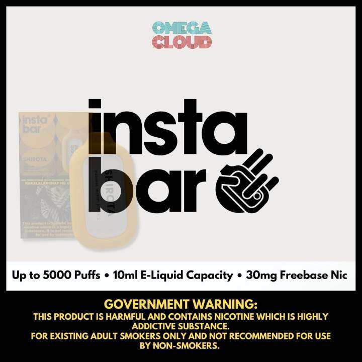 Instabar 5000 Puffs Disposable | Lazada PH