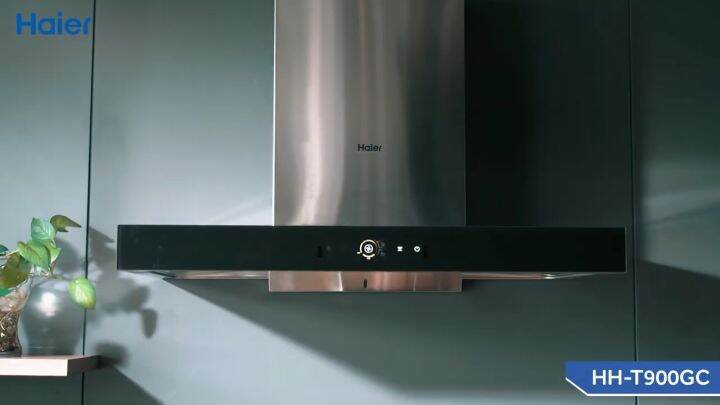 Haier 90cm Chimney Extractor Hood (2000m3/hr) | HH-T900GC (Ventilation ...