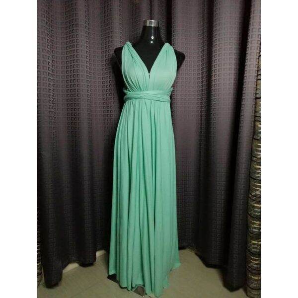 Infinity Dress With Tube Mint Green | Lazada PH