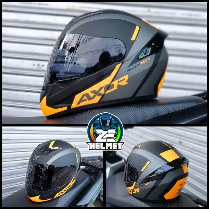 AXOR RAGE RTR DULL BLK/ORANGE | Lazada PH