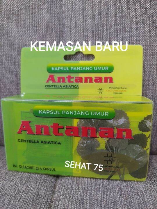 ANTANAN KAPSUL PANJANG UMUR ISI 12 SACHET /4 KAPSUL | Lazada Indonesia