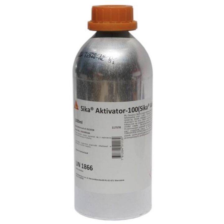 Sika Aktivator-100 น้ำยาช่วยกระตุ้นการยึดเกาะของกาวติดกระจกรถ Pro 1000ม ...