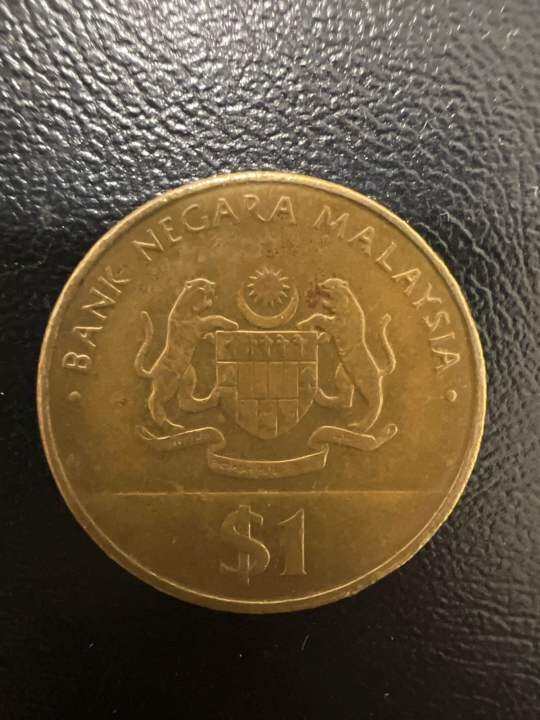 AJ STAR COLLECTION - MALAYSIA 30 Tahun Merdeka $1 Ringgit coin duit ...