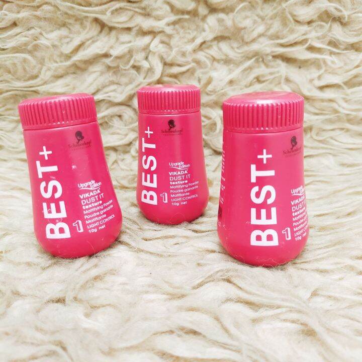 BEST+ HAIR POWDER BEDAK RAMBUT 10 GR VIKADA DUST IT SCHESEUKOPF ...