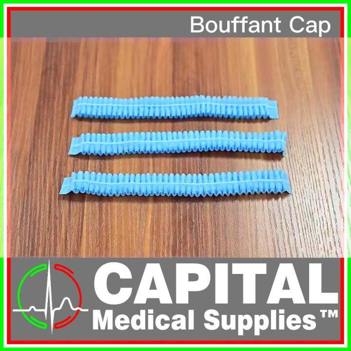 Disposable Bouffant Cap, Head Cover, Caterpillar Type, Non-Woven Fabric ...