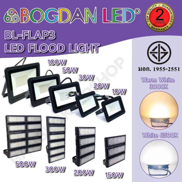 LED FLOOD LIGHTS, สปอตไลท์ BL-FLAP3-150W spotlight 100-240VAC IP65 ...