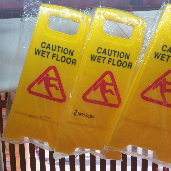 wet caution signage | Lazada PH