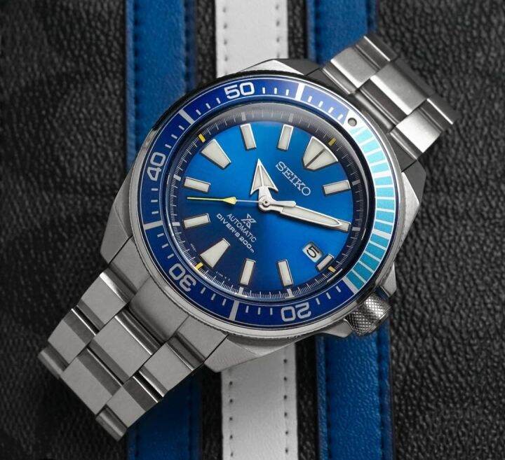 SEIKO PROSPEX AUTOMATIC SRPB09 ไซโก้ นาฬิกาชาย ไม่ต้องใส่ถ่าน สายสแตนเลส กันน้ำ ของแท้รับประกัน ...