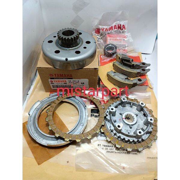 Mangkok Ganda Yamaha Vega ZR 21 T (5 barang Jupiter Robot Plus Rumah Kopling - Kampas Kopling ...