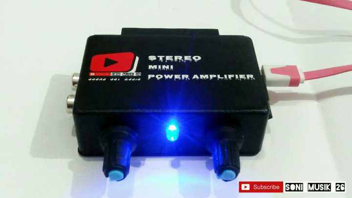 Ampli Mini Stereo Suara Ngebass (Mantap Joz) | Lazada Indonesia