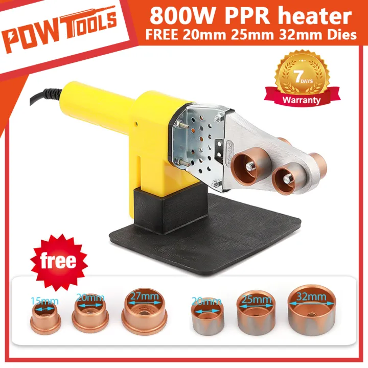 POWtools PPR heater Socket Fusion Welder PPR Water Pipe Fusion Welding ...