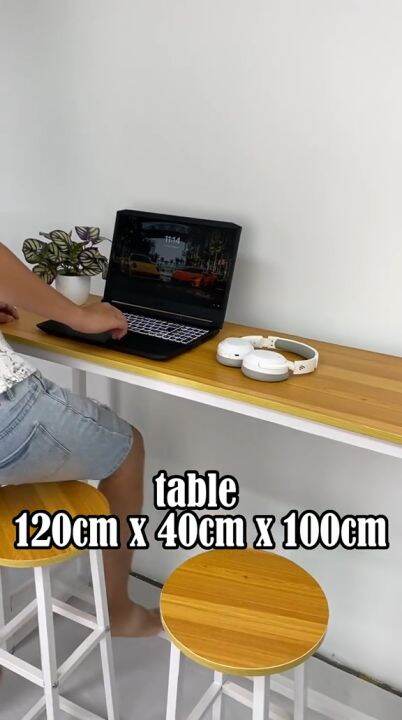 SOKANO HP065 Stylish Bar Table Set (1 TABLE + 2 BAR STOOLS) Dining ...