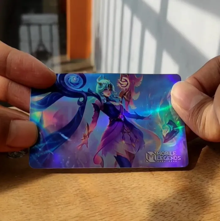 stiker kartu ATM (Skin Card) Hologram | MLBB | Hero Mobile Legend ...