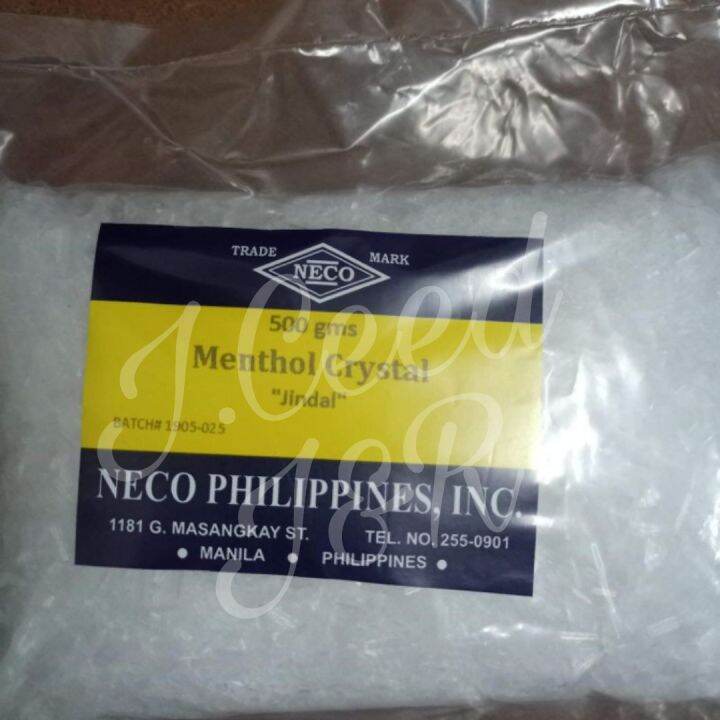 MENTHOL CRYSTAL 500G USP GRADE | Lazada PH