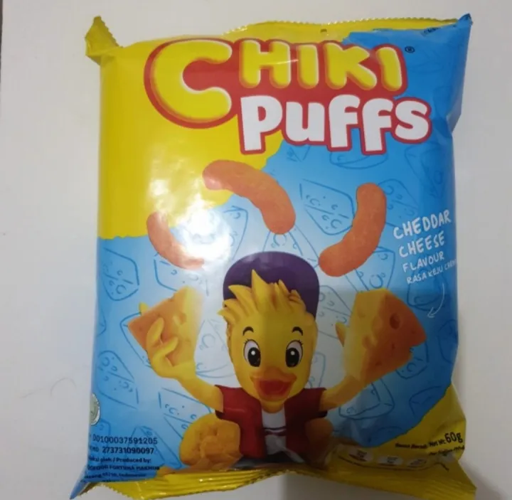 Cemilan Chiki Puff Cheetos Puff Cheedar 60 gr | Lazada Indonesia