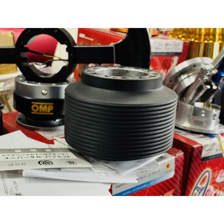 คอพวงมาลัย Works Bell แท้ มือสอง คอหนา ตรงรุ่น Toyota Honda Suzuki Jimny Jazz City Vios EVO ...