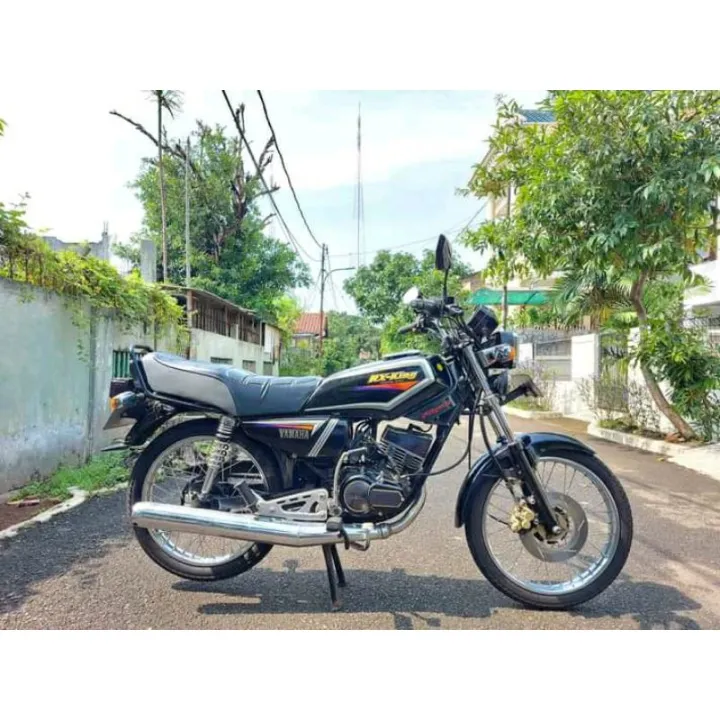 stiker striping list body Rx king 2001 hitam lengkap emblem/ LOGO YAMAHA / LOGO RX KING | Lazada ...