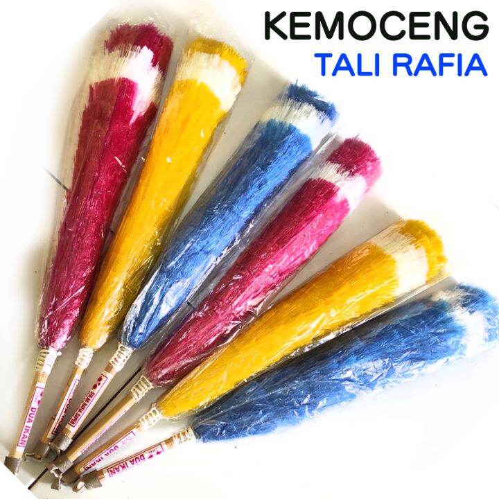 Kemoceng Sulak Alat Bersihin Debu Dari Serabut Plastik Tali Rafia Cantik | Lazada Indonesia