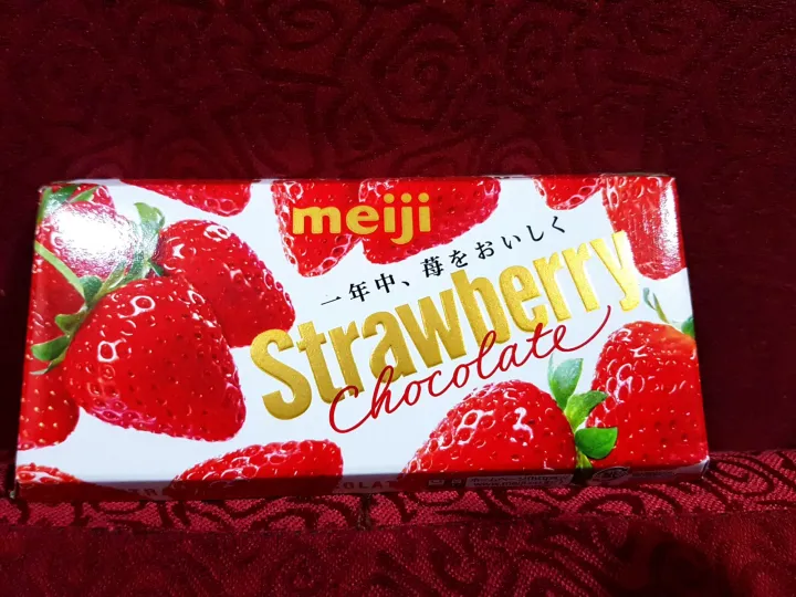 MEIJI Strawberry Chocolate | Lazada PH