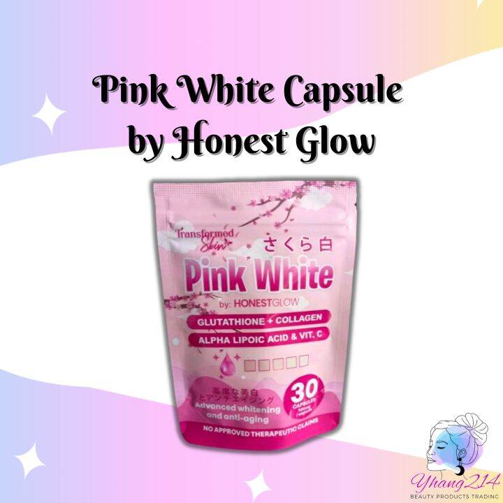 Honest Glow Pink White 30 Capsules | Lazada PH