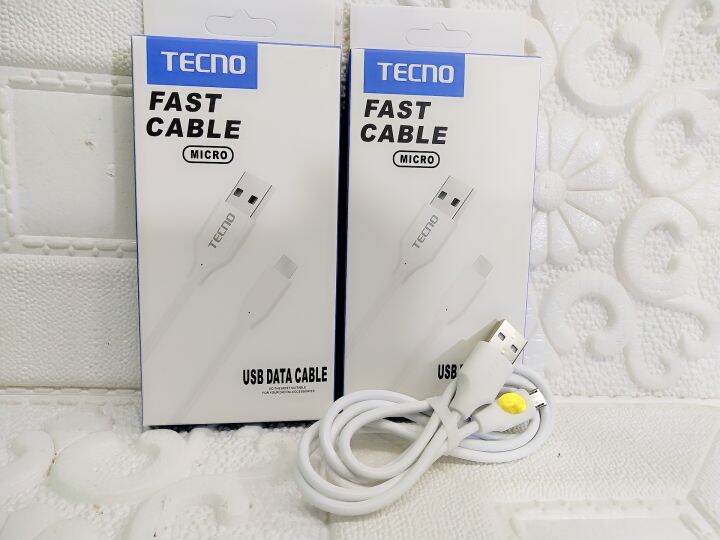 TECNO 100% super fast charge usb data cable micro/android | Lazada PH
