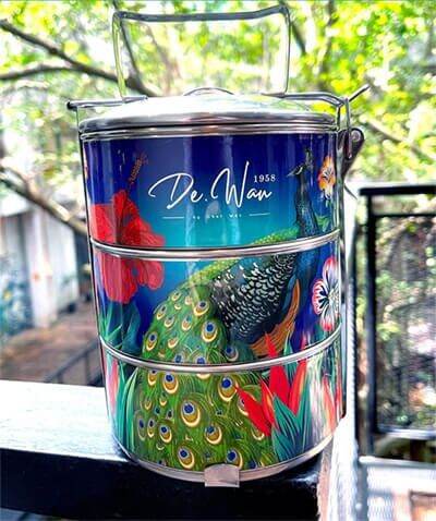 DE.WAN 1958 by CHEF WAN Limited Edition 3-Tier Tiffin Carrier | Lazada