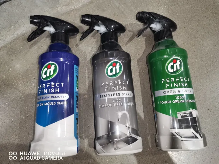 CIF - OVEN & GRILL, STAINLESS STEEL, MOULD STAIN REMOVER 435 ml | Lazada PH