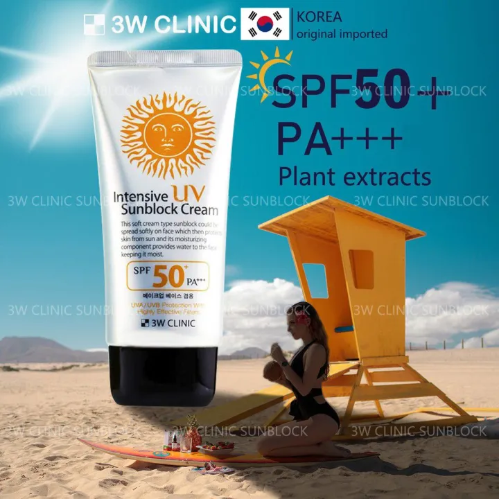Intensive UV Sunblock Cream 70ml (Korean product)) | Lazada PH