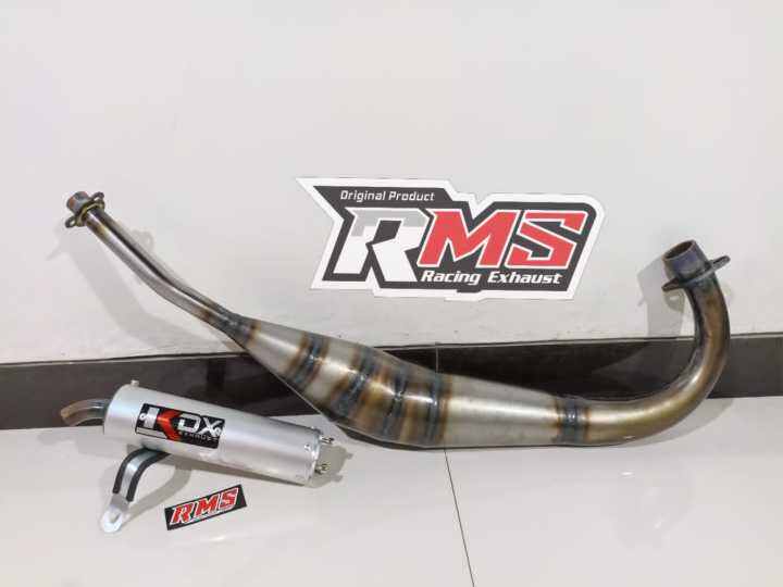 Knalpot Suzuki RGR 150 model standar racing 2 tak | Lazada Indonesia