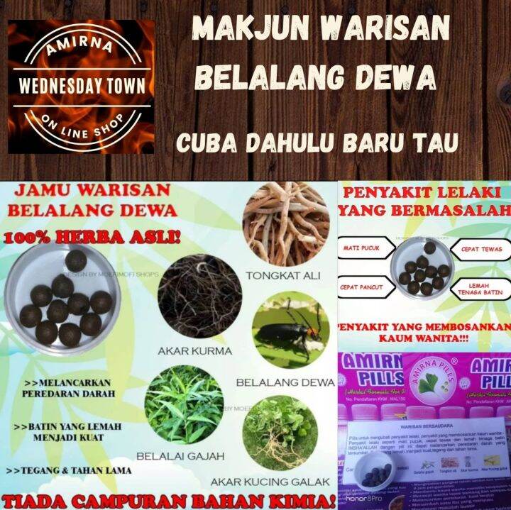 MAKJUN WARISAN BELALANG DEWA KHAS UNTUK LELAKI SEJATI PASTI KAN YANG ...