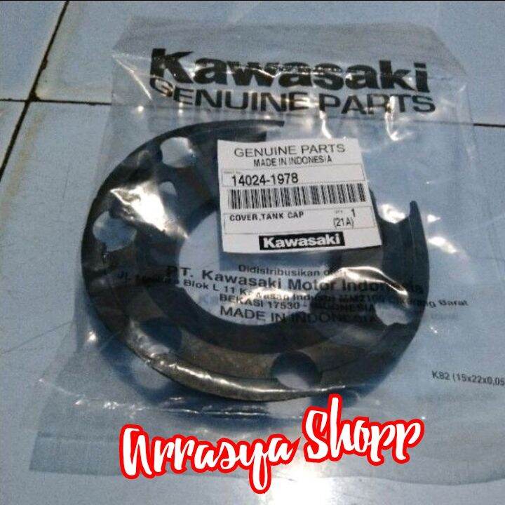 Karet tutup tangki tanki ninja 150 R RR Original Kawasaki | Lazada ...