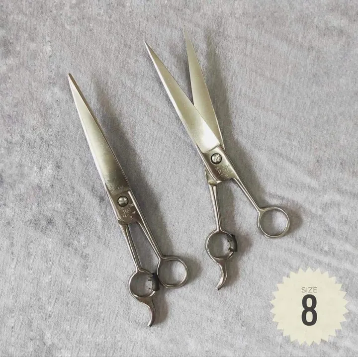 PURE ASERO BICOL MADE TABACO BARBER SCISSORS 8" | Lazada PH